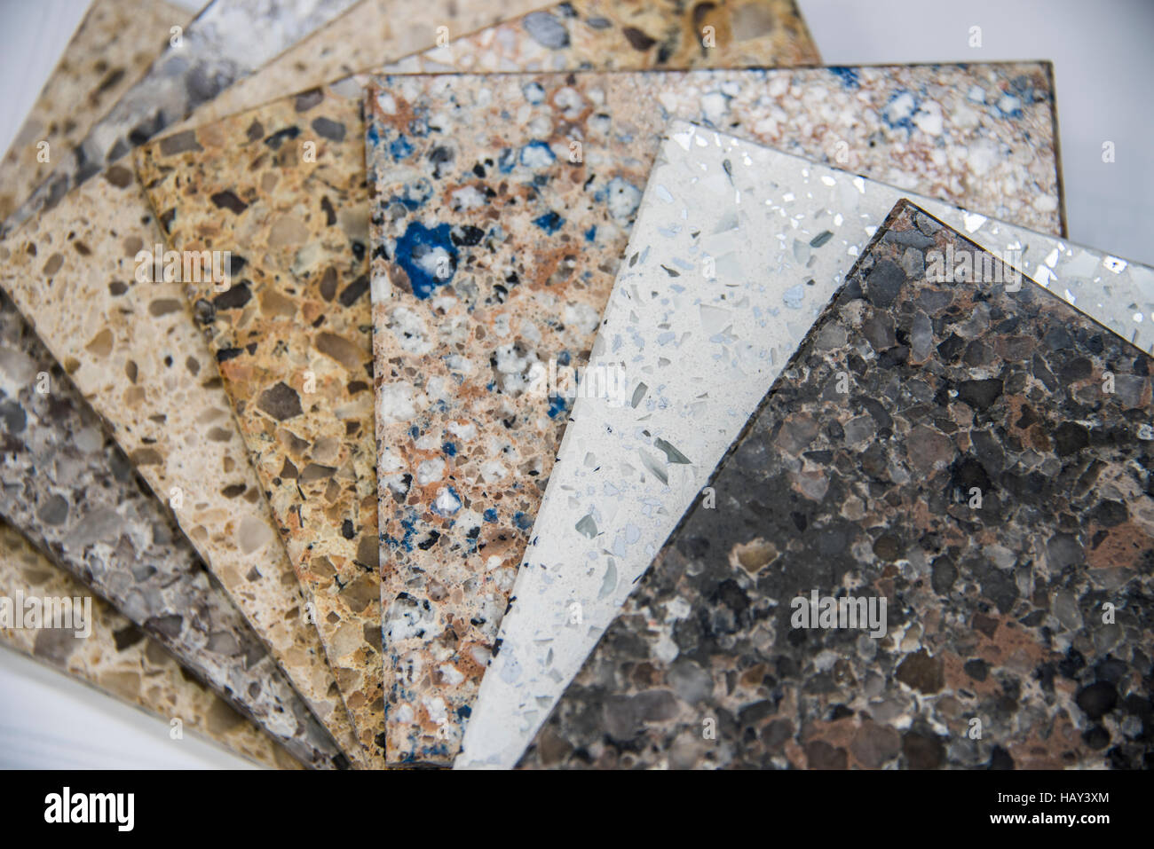 Flooring tiles made of granite and marble natural stone. Tile floor ...