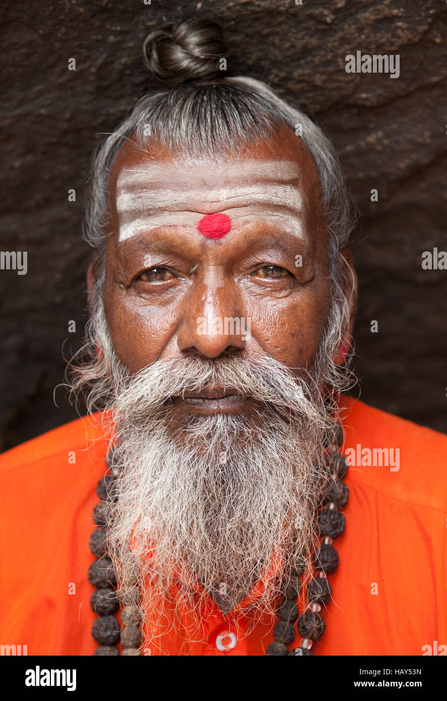 Sadhu india hindu hampi hi-res stock photography and images - Alamy