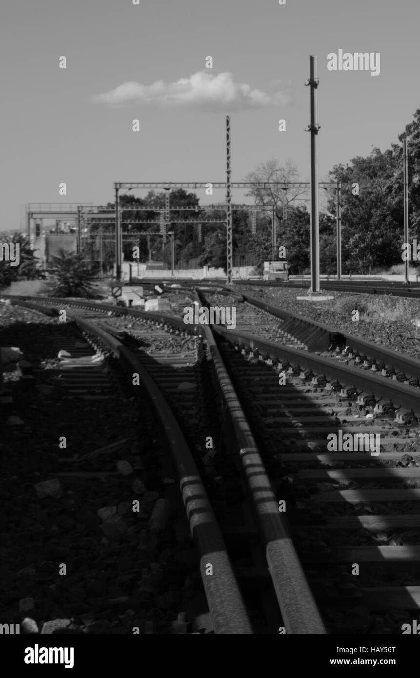 Military tank storage in Black and White Stock Photos & Images - Alamy