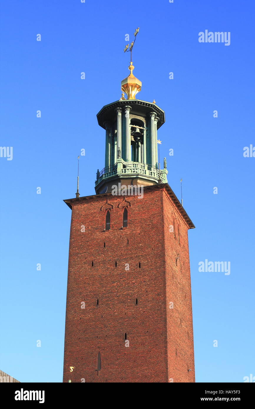Sweden stockholm golden hall hi-res stock photography and images - Alamy