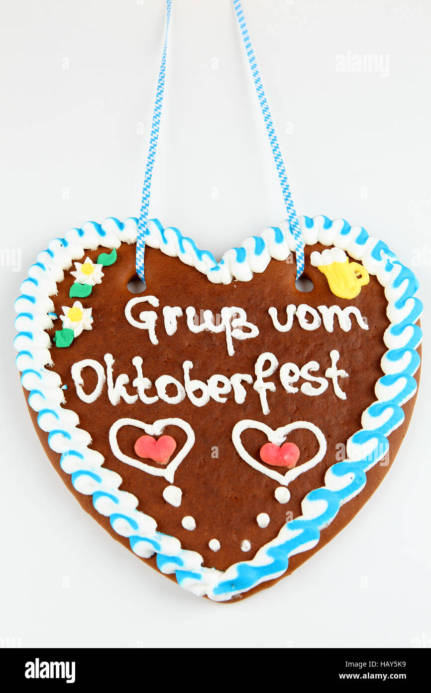 Gingerbread heart germany hi-res stock photography and images - Alamy