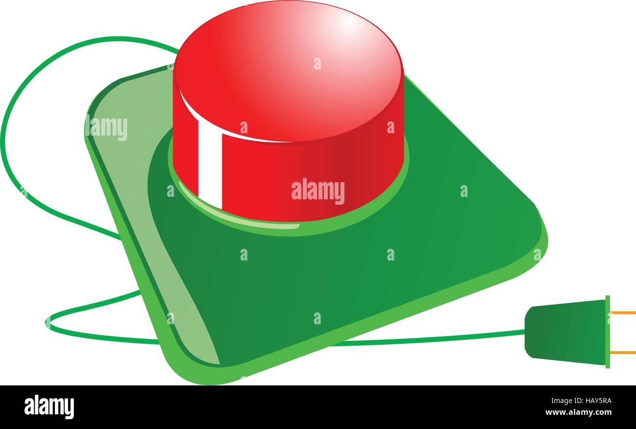 Power cut out switch Stock Vector Images - Alamy