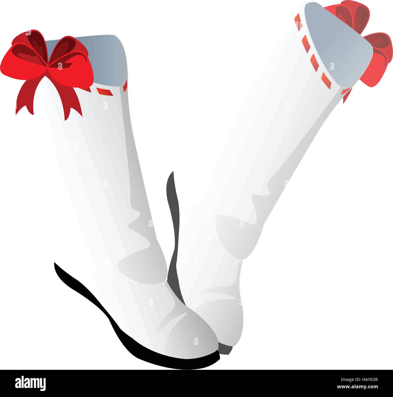 Drill Team Boots Clip Art