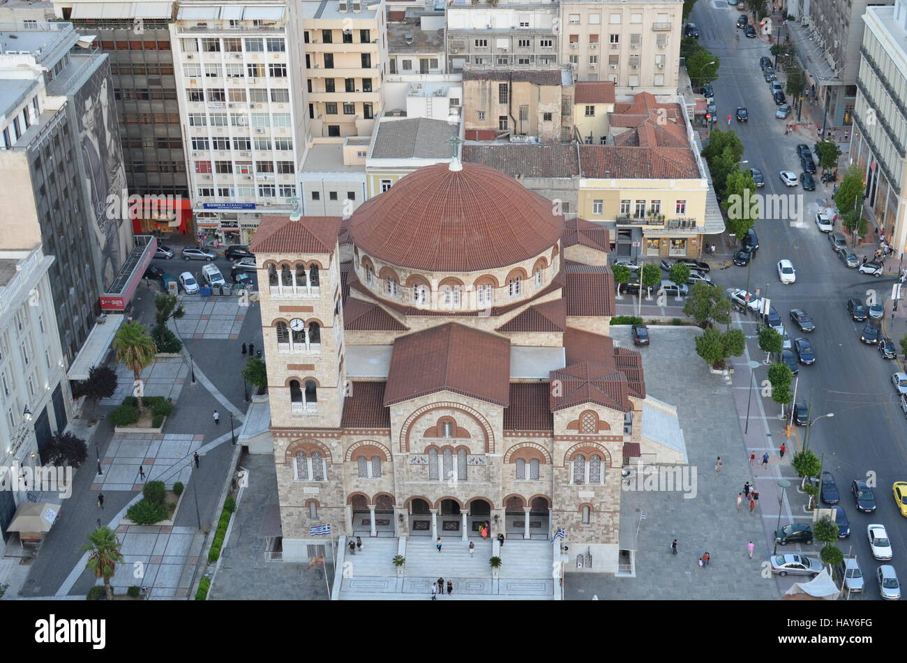 Photos from the tallest building in Athens and once in the Balkans ...