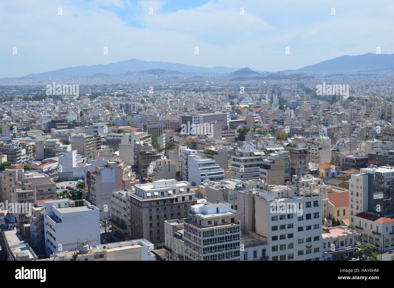 Photos from the tallest building in Athens and once in the Balkans ...