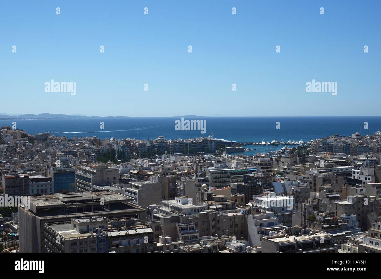 Photos from the tallest building in Athens and once in the Balkans ...