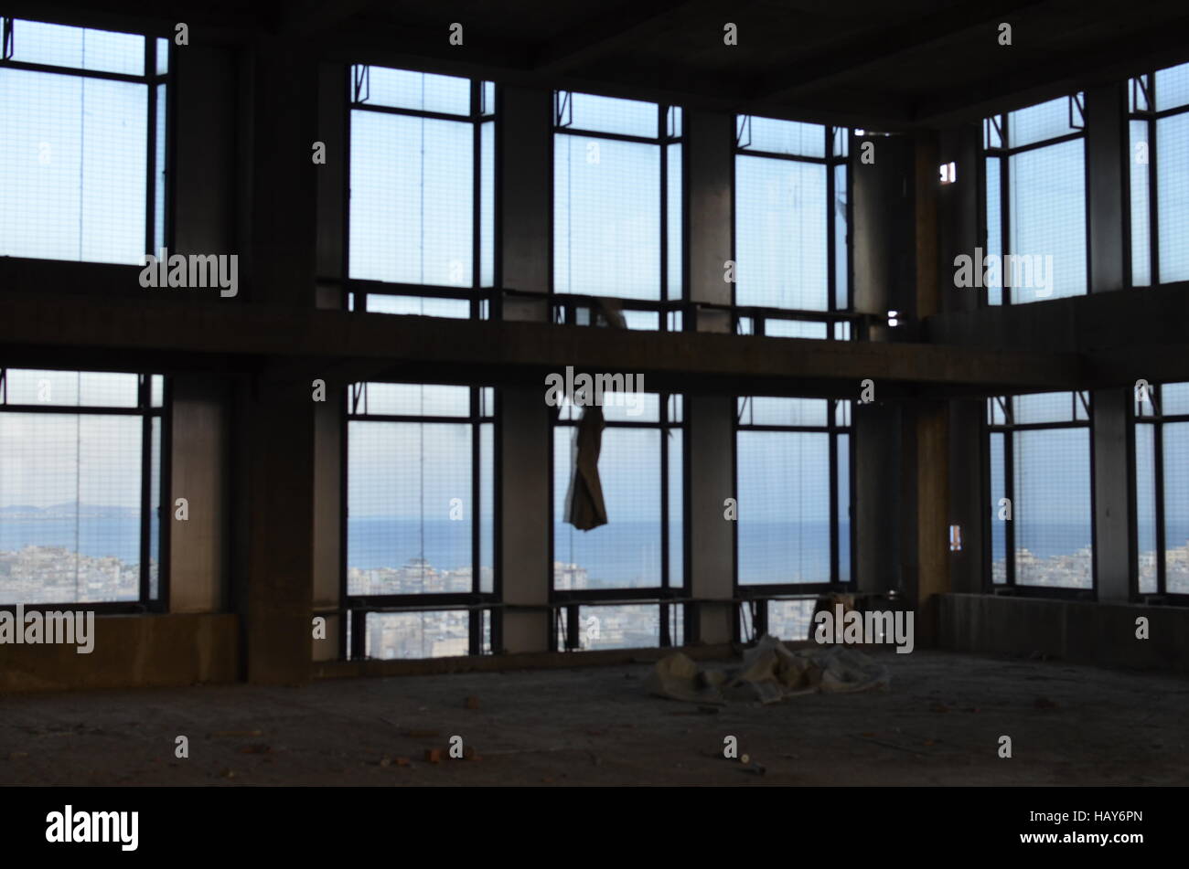 Photos from the tallest building in Athens and once in the Balkans ...