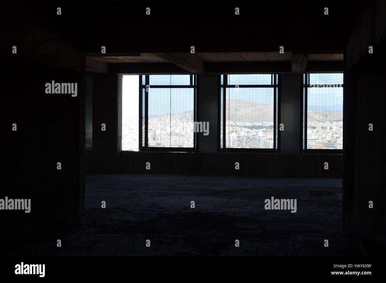 Photos from the tallest building in Athens and once in the Balkans ...