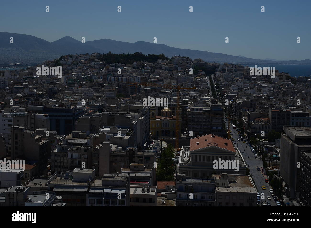 Photos from the tallest building in Athens and once in the Balkans ...