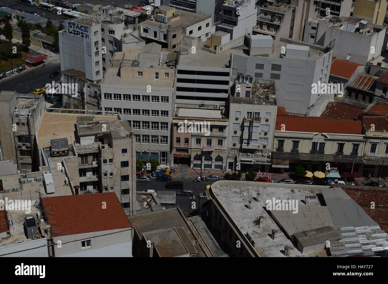 Photos from the tallest building in Athens and once in the Balkans ...