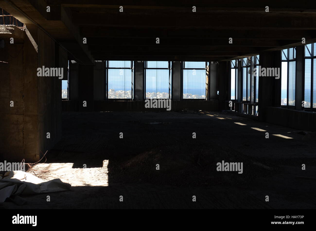 Photos from the tallest building in Athens and once in the Balkans ...