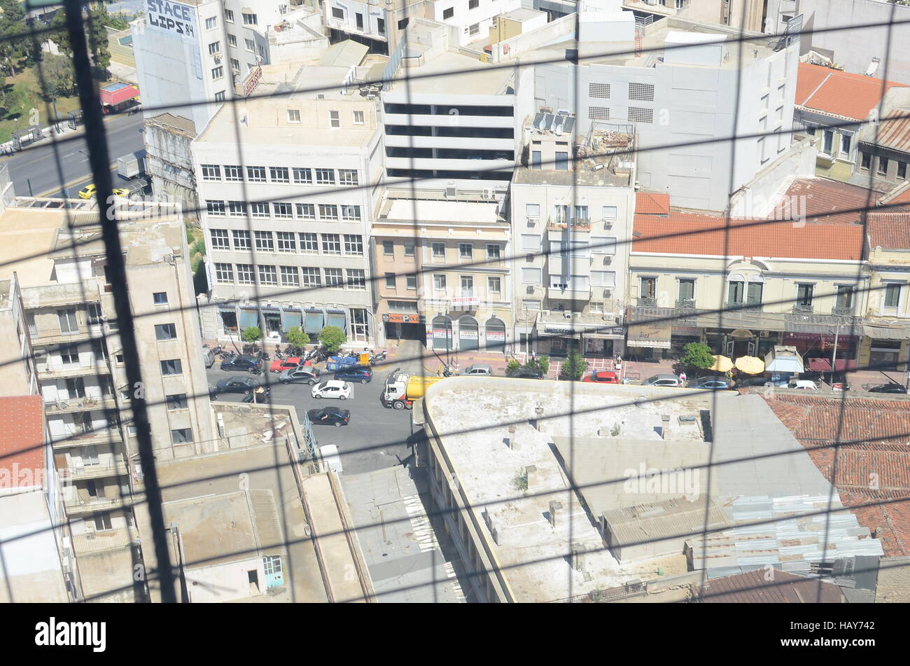 Photos from the tallest building in Athens and once in the Balkans ...