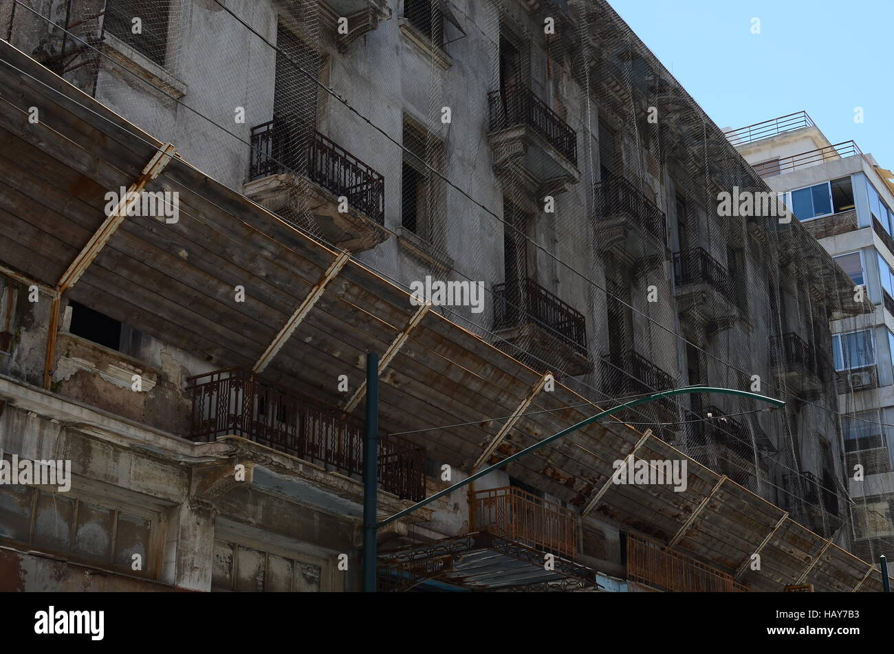 Architectural details of building structures in the city Stock Photo ...