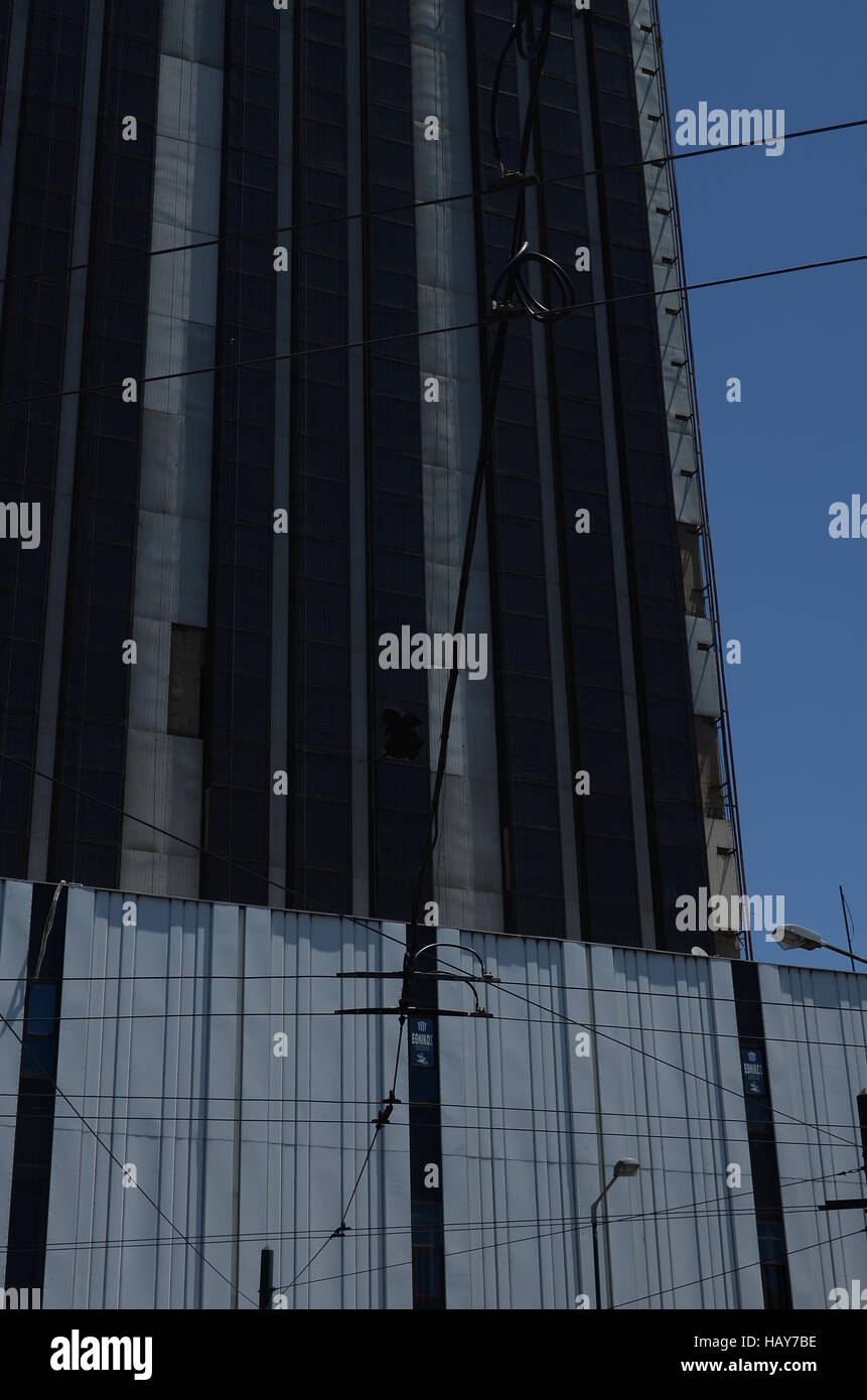 Photos from the tallest building in Athens and once in the Balkans ...