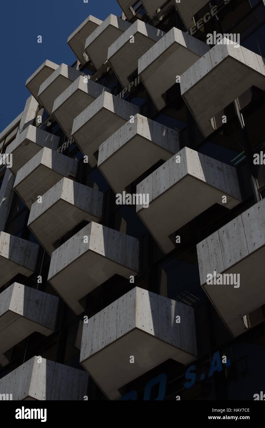 Architectural details of building structures in the city Stock Photo ...