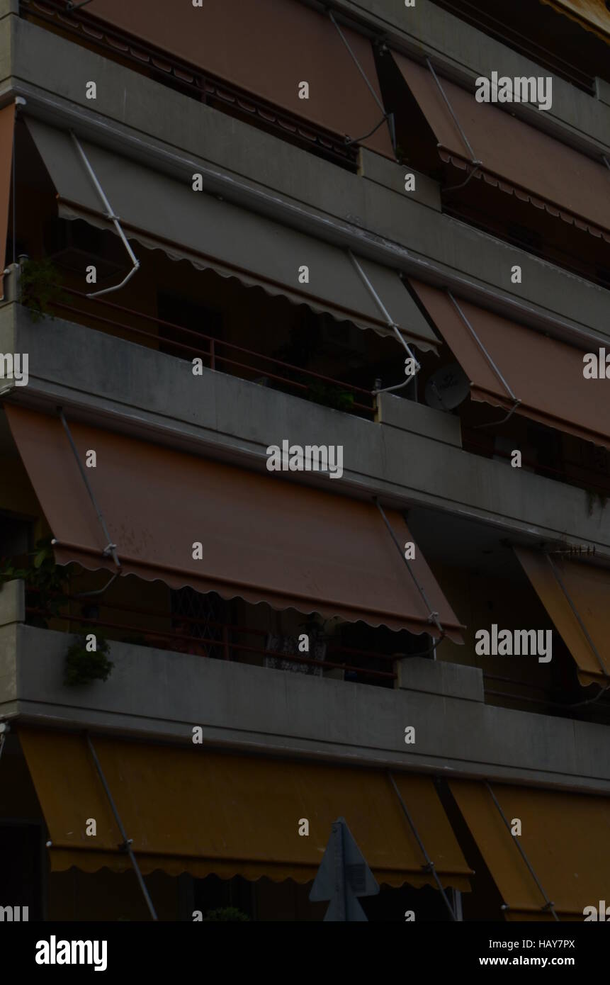 Architectural details of building structures in the city Stock Photo ...