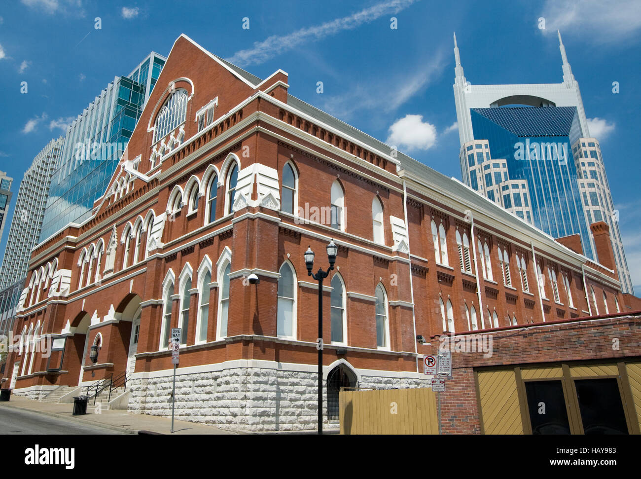Ryman Auditorium, Nashville, Tennessee Stock Photo - Alamy