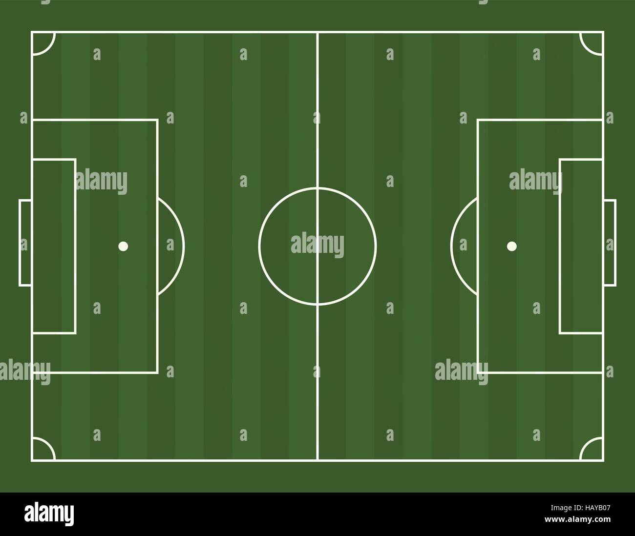 Vector illustration of a football field Stock Vector Image & Art - Alamy