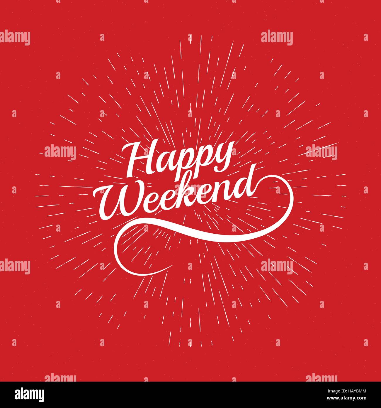 Happy weekend sign Stock Vector Images - Alamy