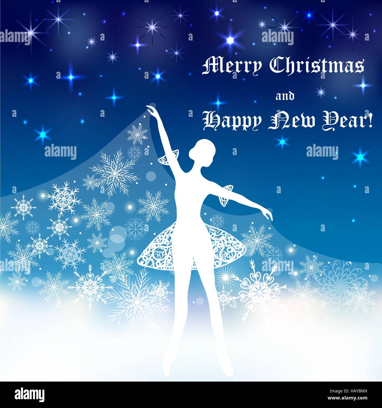 Christmas ballet Stock Vector Images - Alamy