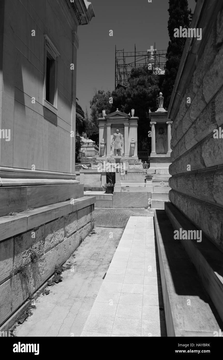 Photographic walk in the cemetery Stock Photo - Alamy