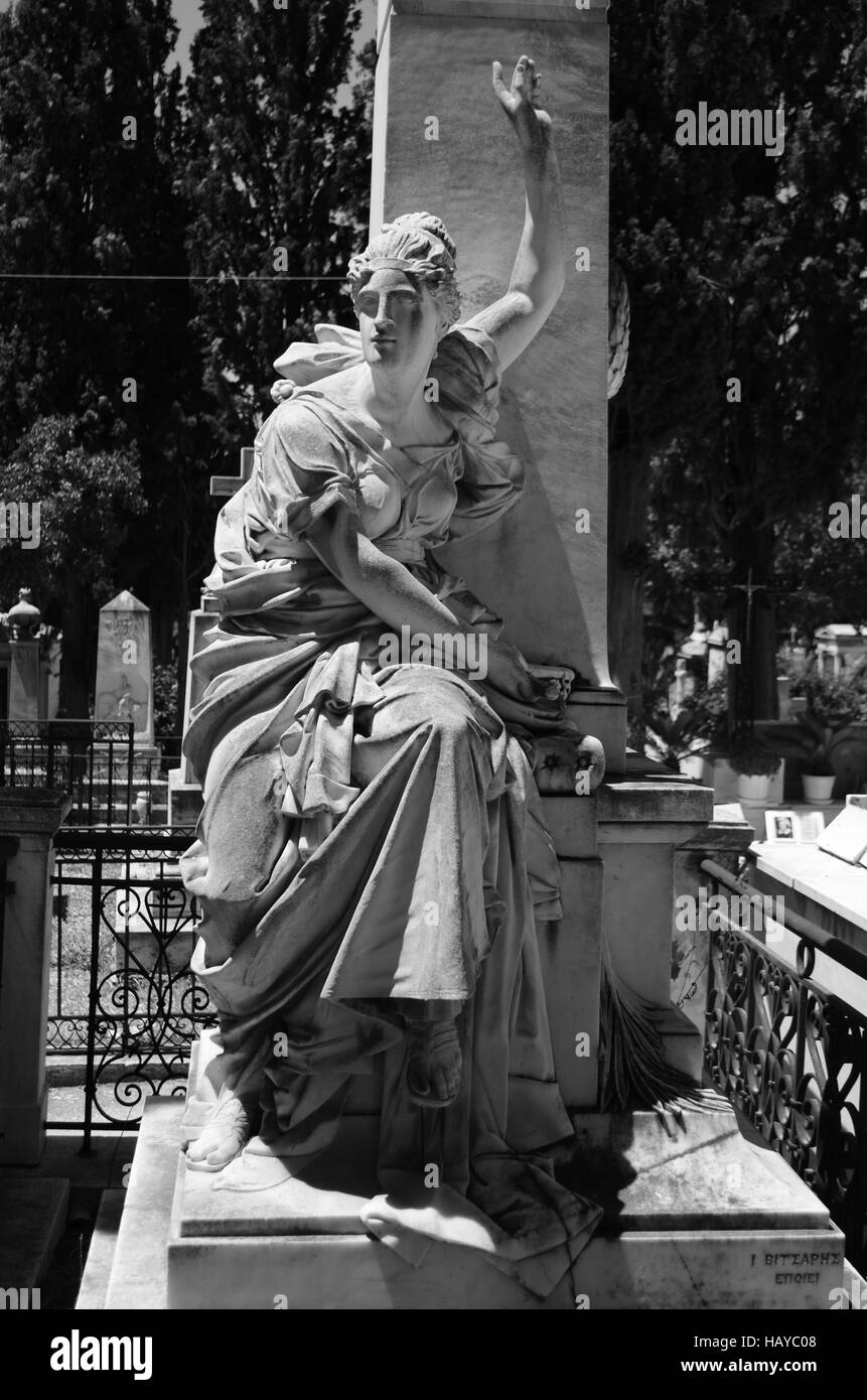 Photographic walk in the cemetery Stock Photo - Alamy
