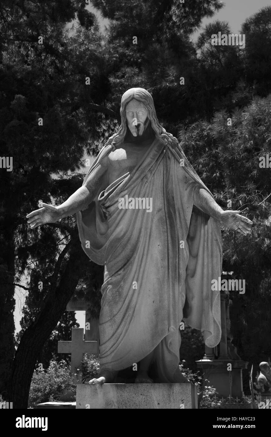 Photographic walk in the cemetery Stock Photo - Alamy