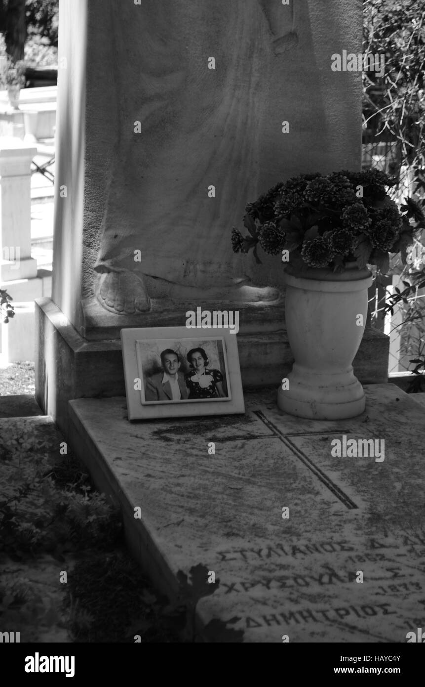 Photographic walk in the cemetery Stock Photo - Alamy