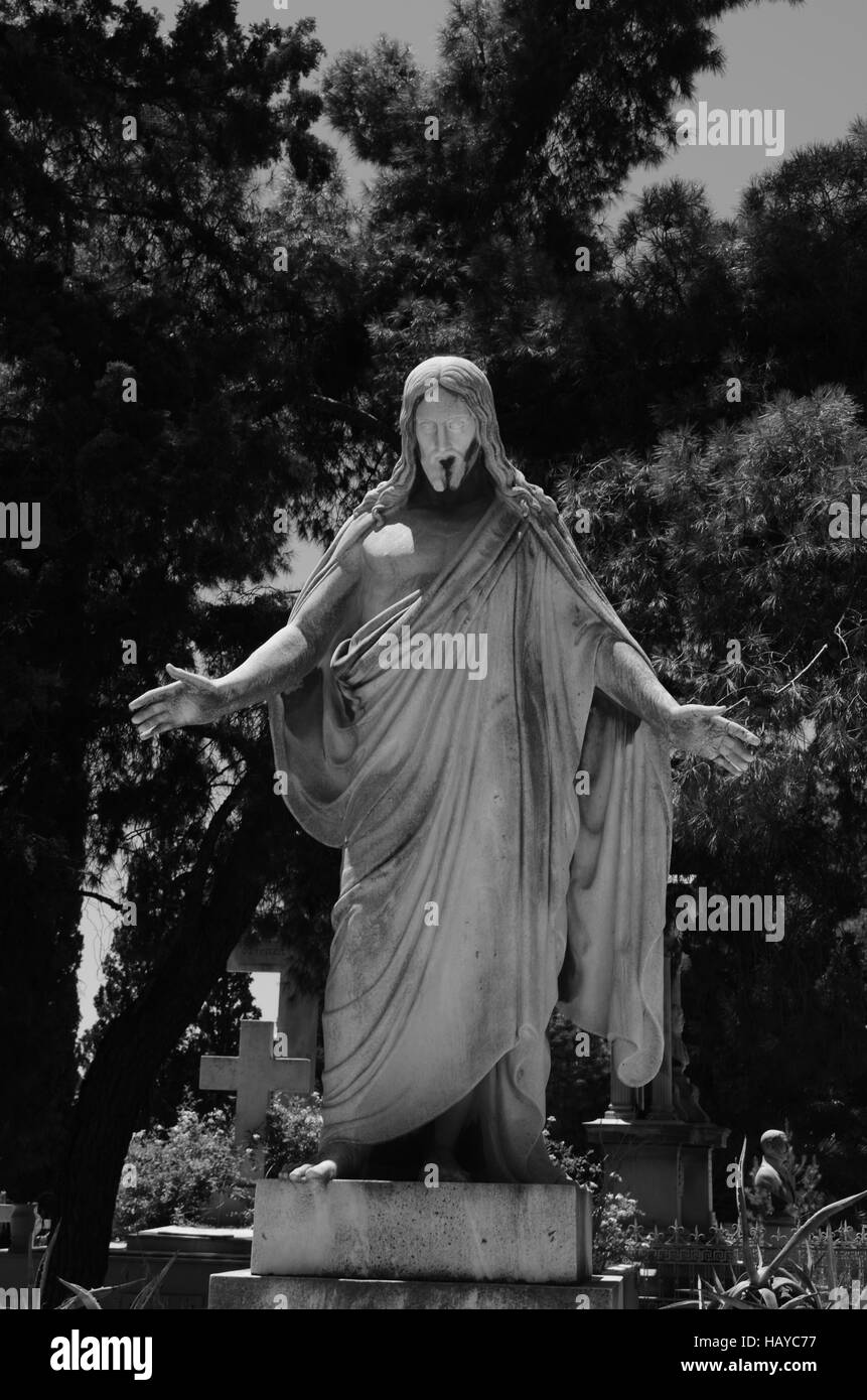 Photographic walk in the cemetery Stock Photo - Alamy