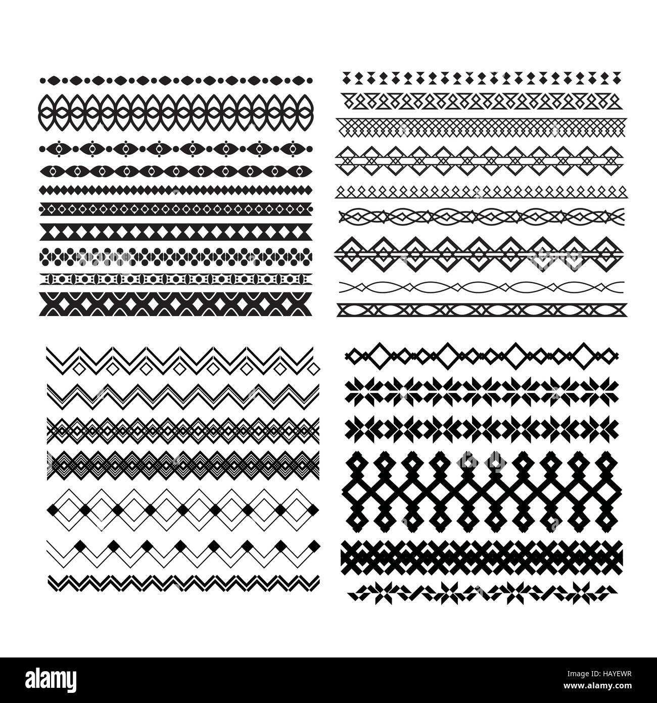 Geometric Line Designs