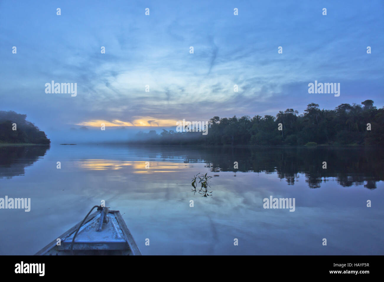 Sunrise, Amazon Basin, Brazil Stock Photo - Alamy