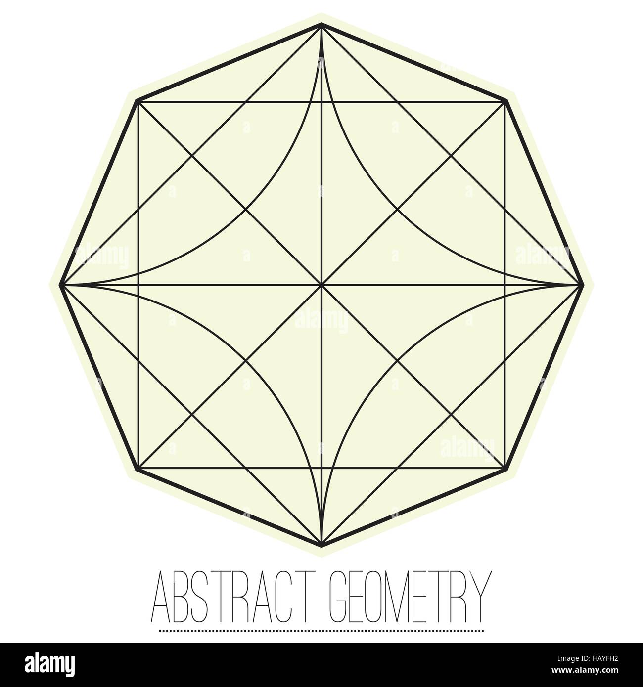 Geometric rhombus art Stock Vector Images - Alamy