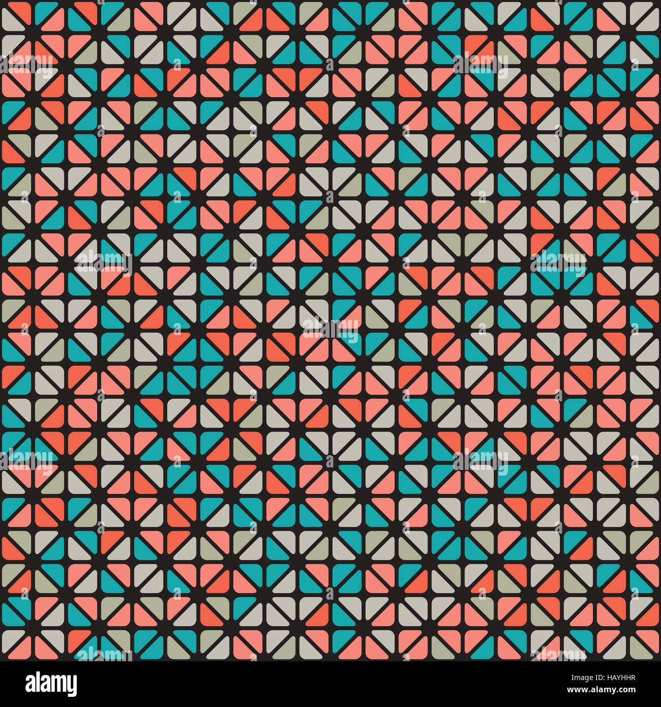 Seamless pattern of colored triangle Stock Vector Image & Art - Alamy