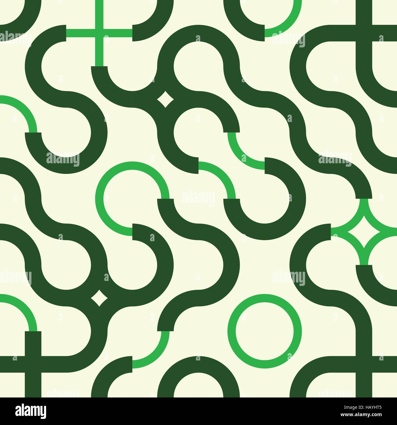 Geometric seamless wavy pattern Stock Vector Images - Alamy