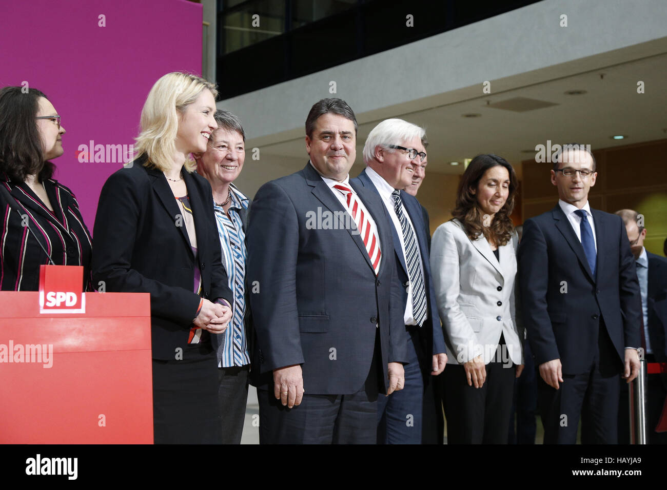 SPD Press Conference Stock Photo - Alamy