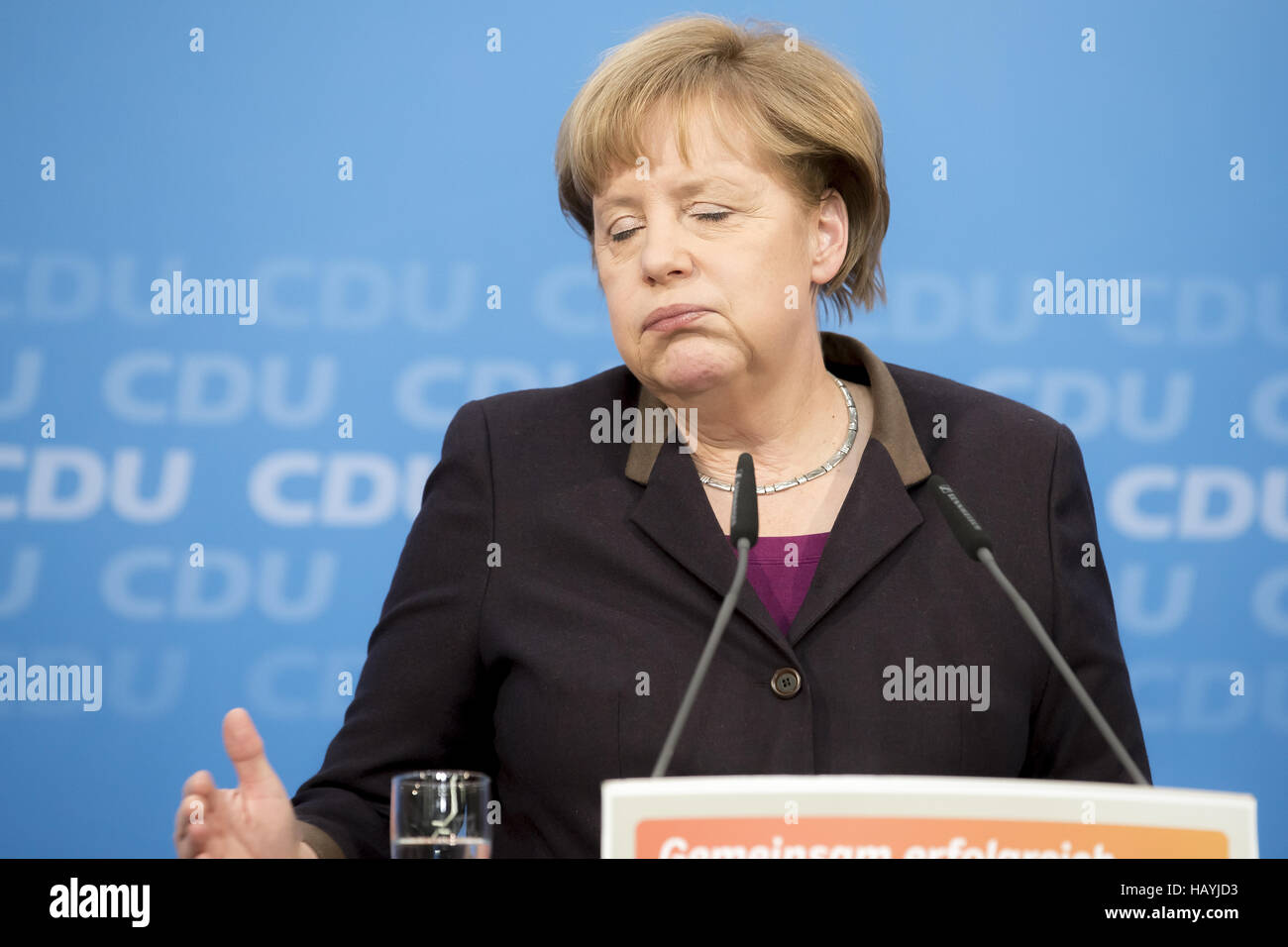 Conference of cdu hi-res stock photography and images - Alamy