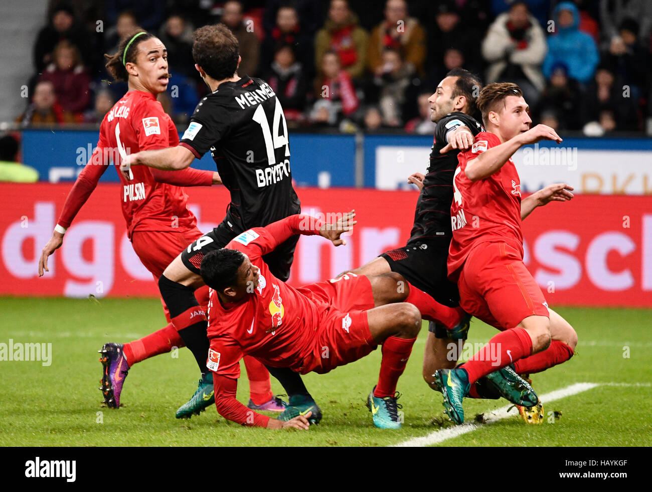 BayArena Leverkusen Germany 18.11.2016, 1st Football Bundesliga season ...