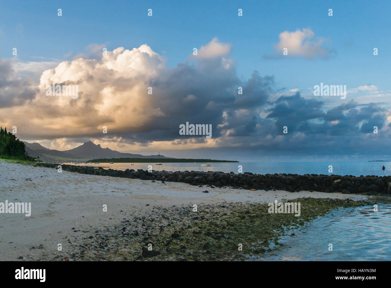 Pointe d'Esny, Mauritius Stock Photo - Alamy