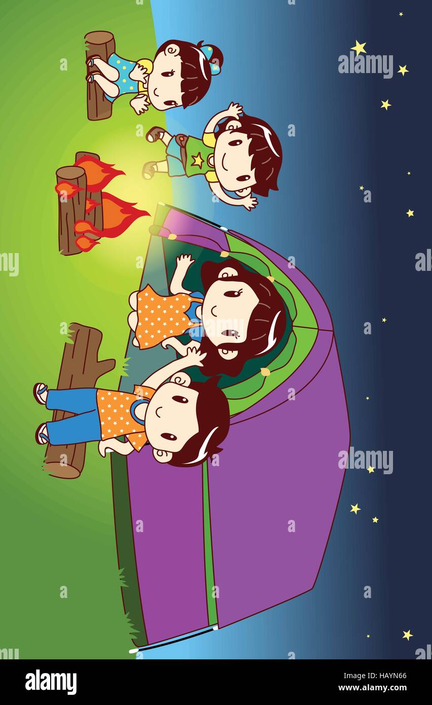 Log painting Stock Vector Images - Alamy