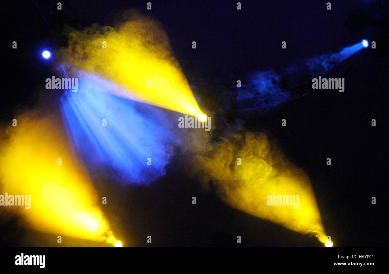 Stage lights flare hi-res stock photography and images - Alamy