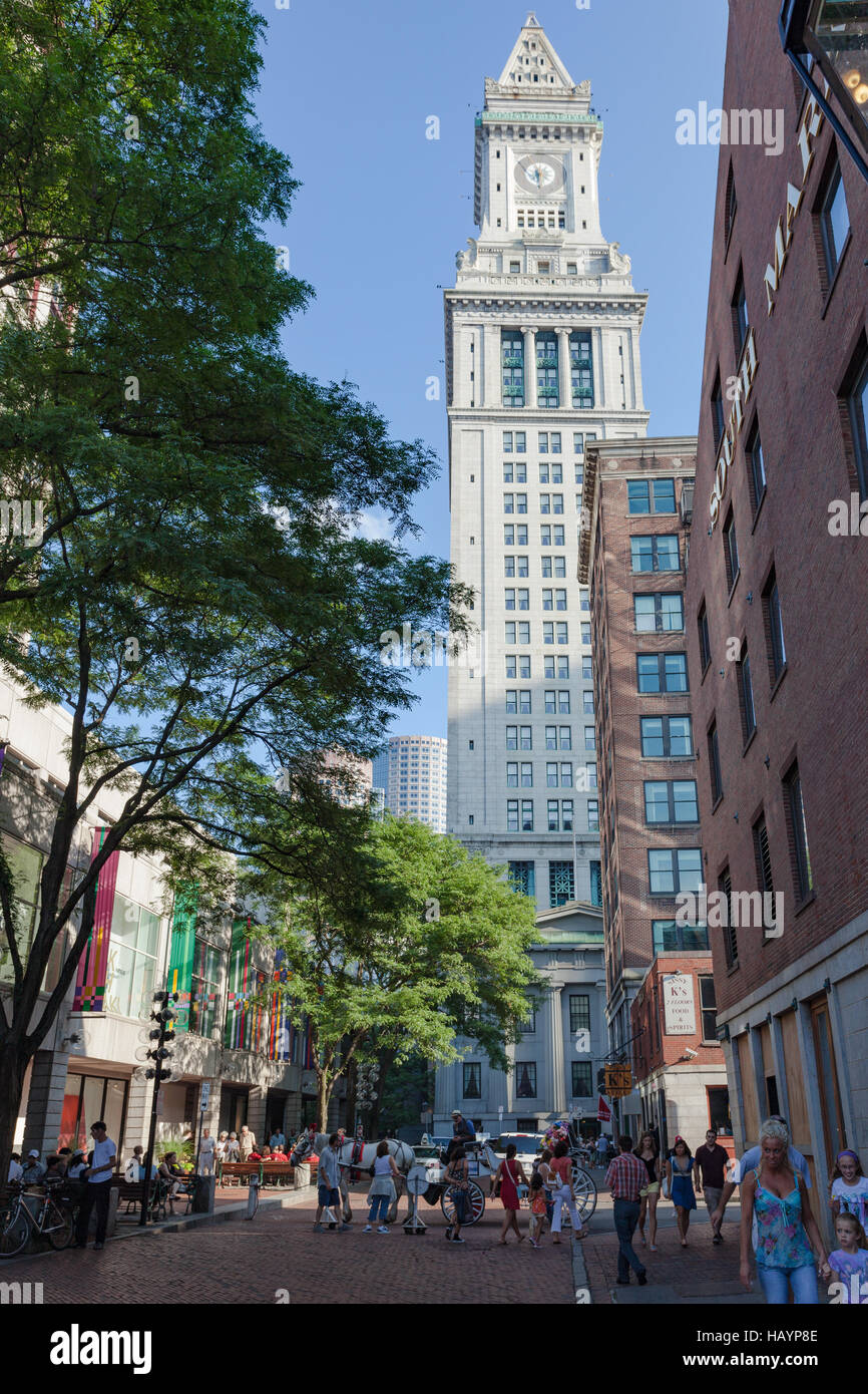 Us custom house tower hi-res stock photography and images - Alamy