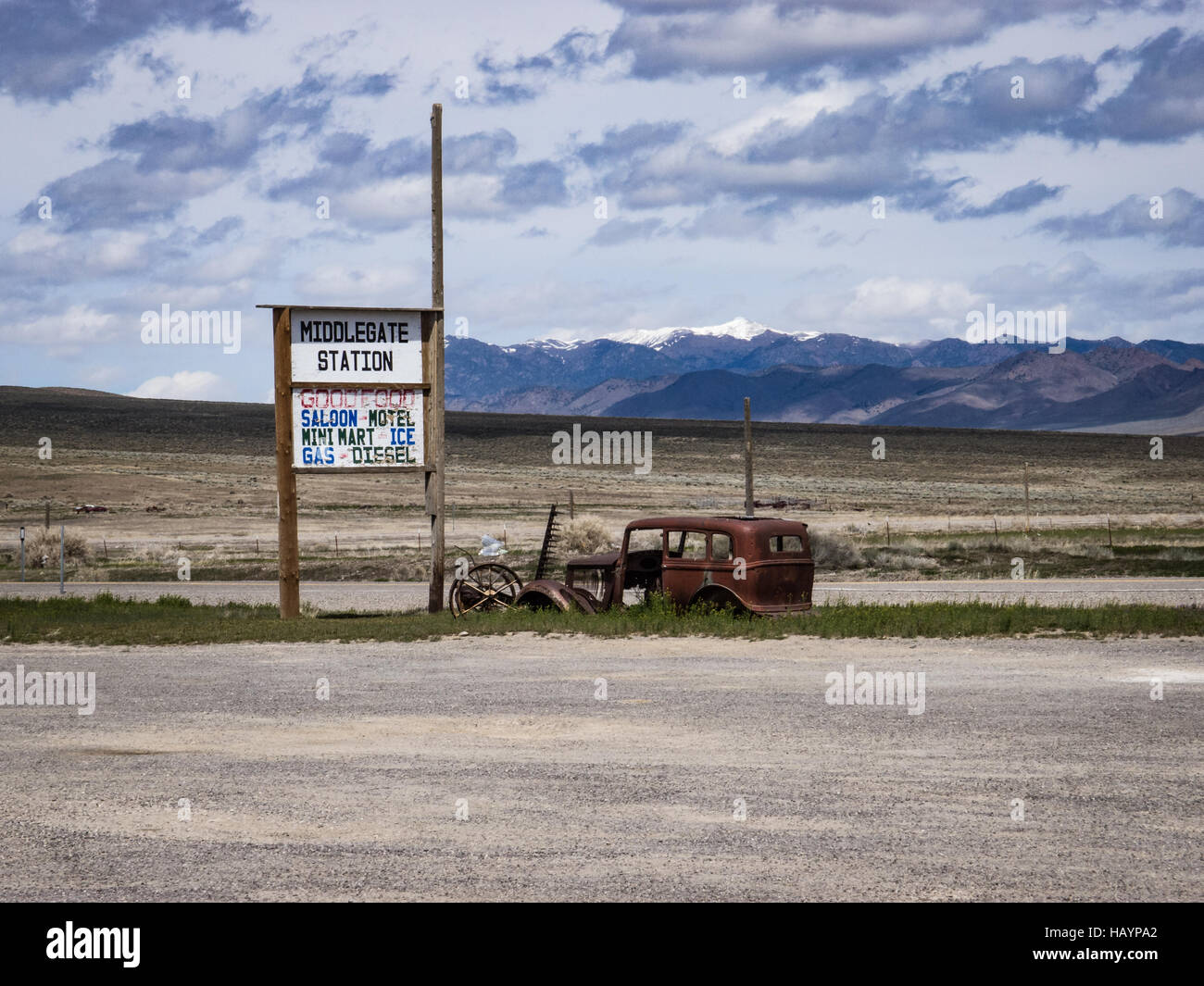 Middlegate station nevada hi-res stock photography and images - Alamy