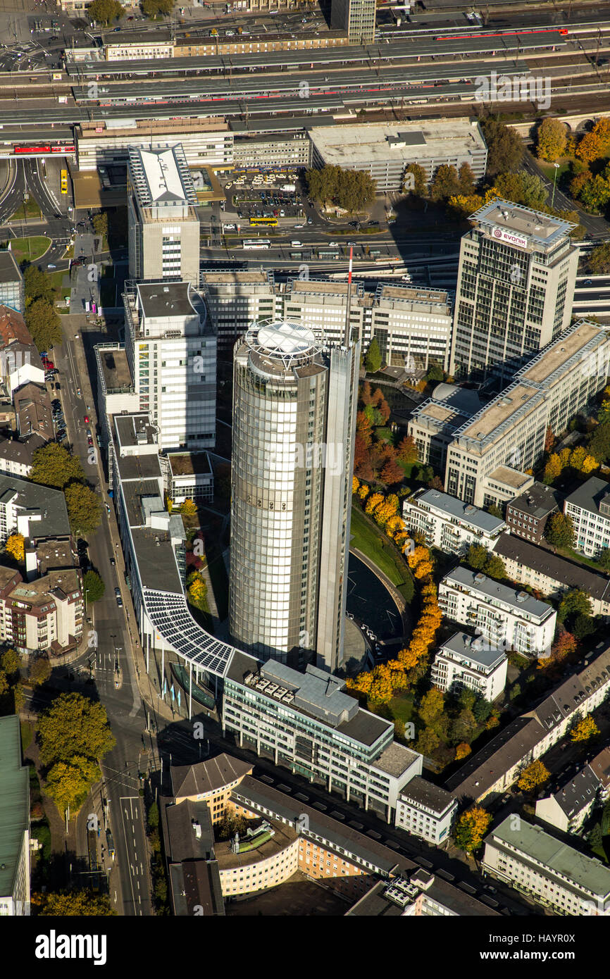 Essen rwe tower aerial view hi-res stock photography and images - Alamy