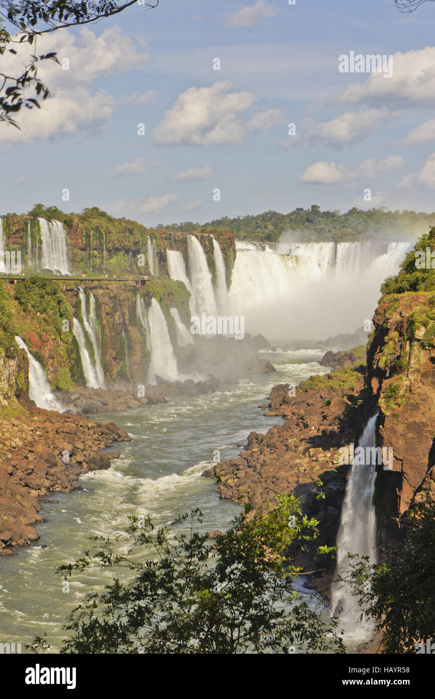 Brazil, Iguazu Falls Stock Photo - Alamy