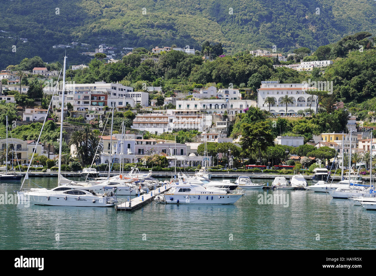Casamicciola Terme, harbour, Ischia, Italy Stock Photo - Alamy