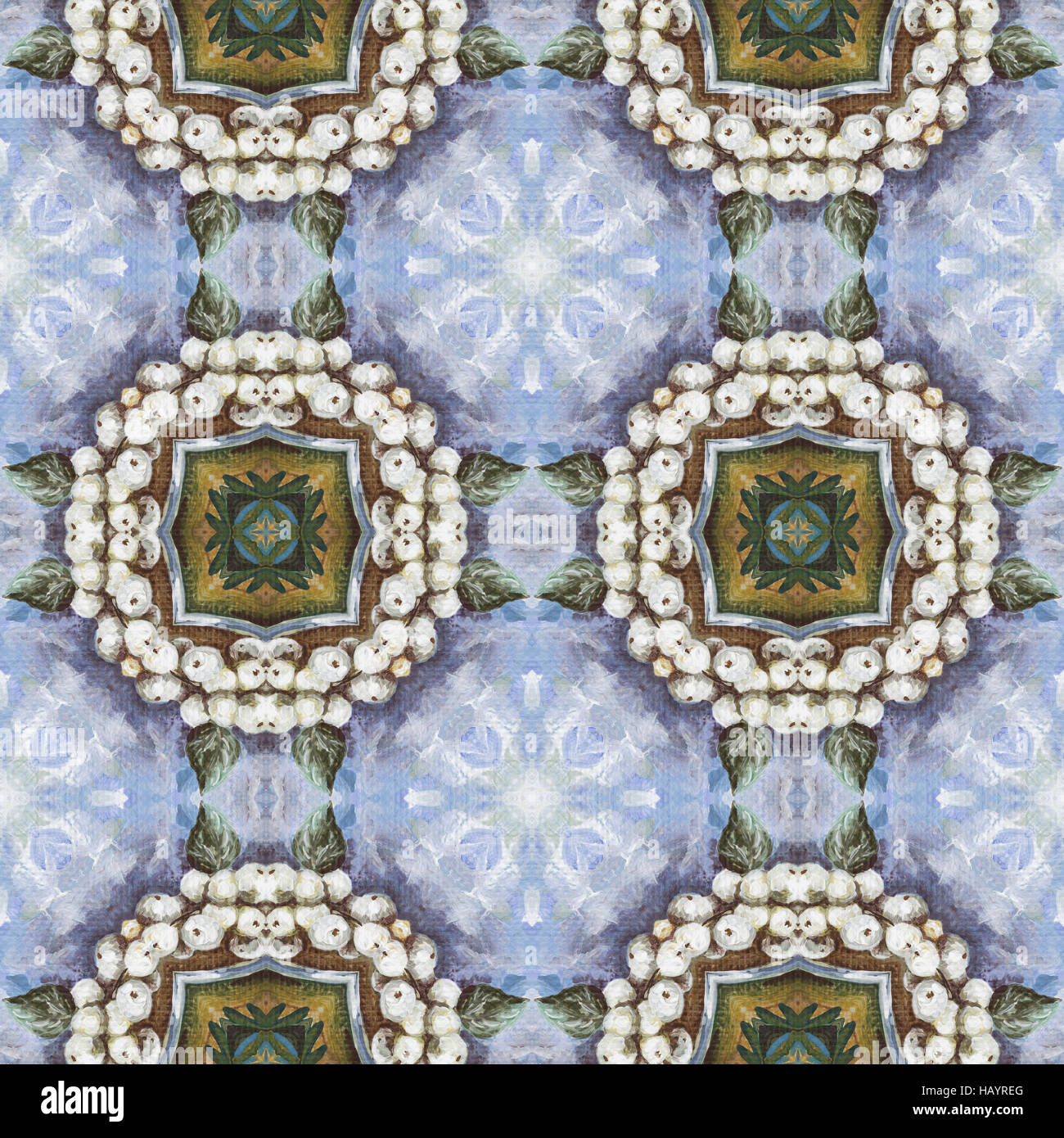 Seamless pattern oil painting Stock Photo - Alamy