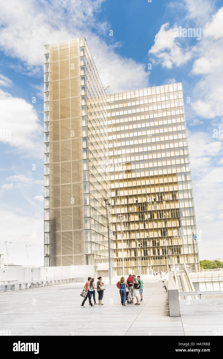 new national library of france Stock Photo - Alamy