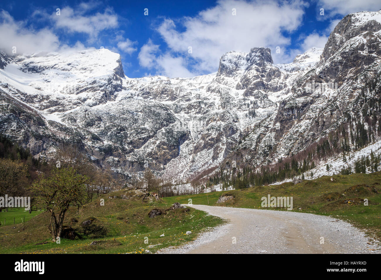 The mountain way Stock Photo - Alamy