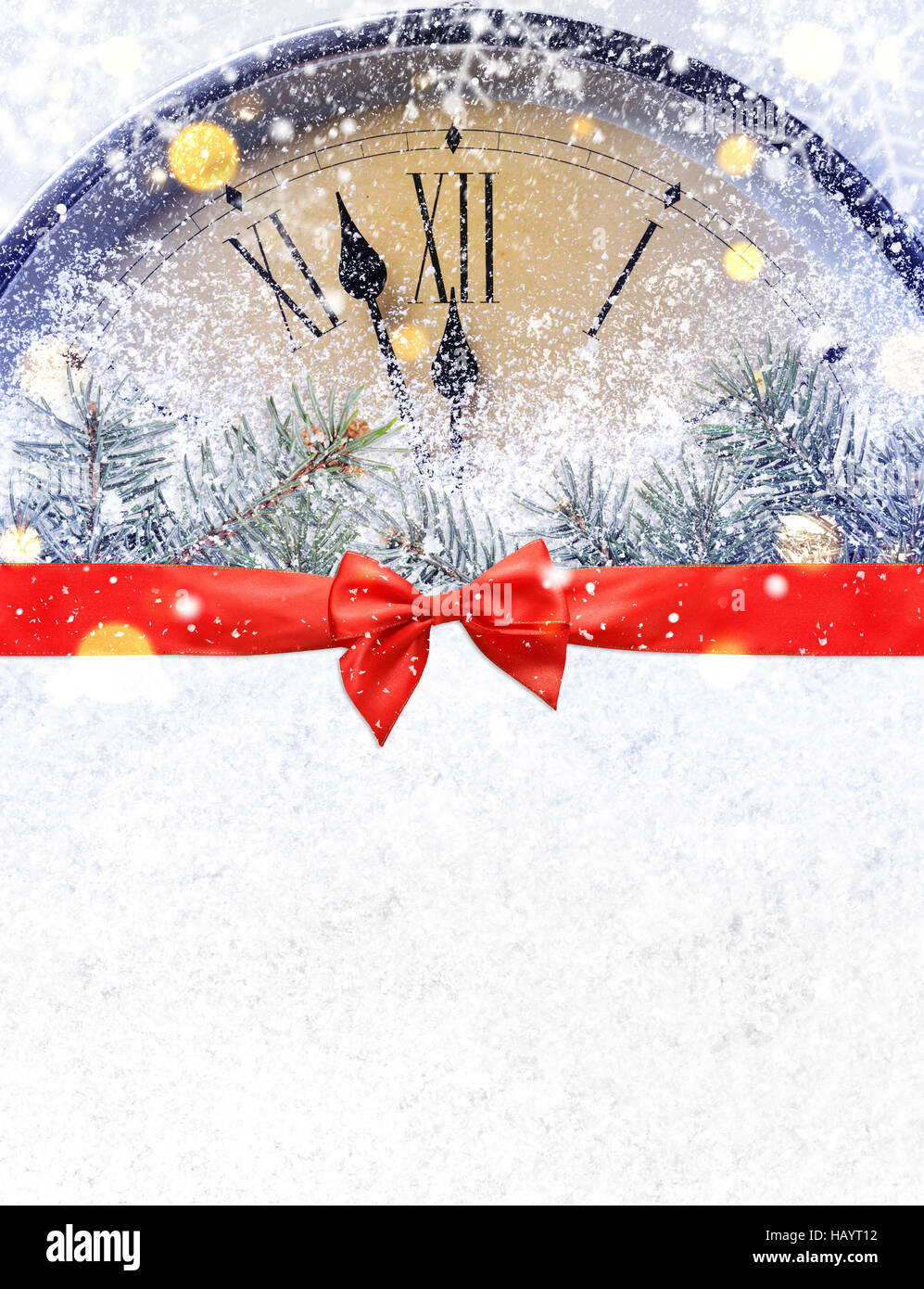 Countdown to midnight Stock Photo - Alamy