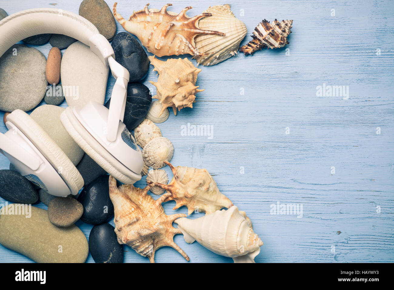 Summer objects for vacation Stock Photo - Alamy